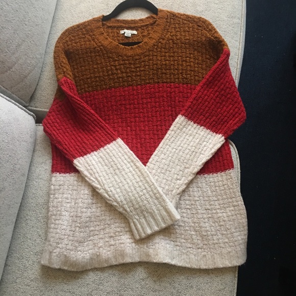 American Eagle Outfitters | Sweaters | American Eagle Colorblocked ...